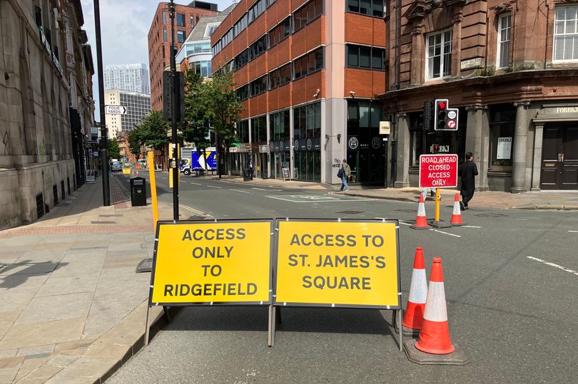 Busy city centre street closes for 'emergency' repairs