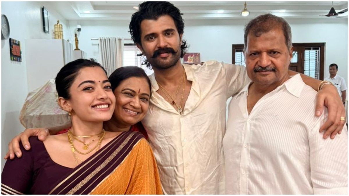 Rashmika signs off as 'Mandanna Deverakonda' under Vijay's post, fans react