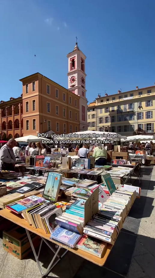The secret antique market in Nice old town you must visit