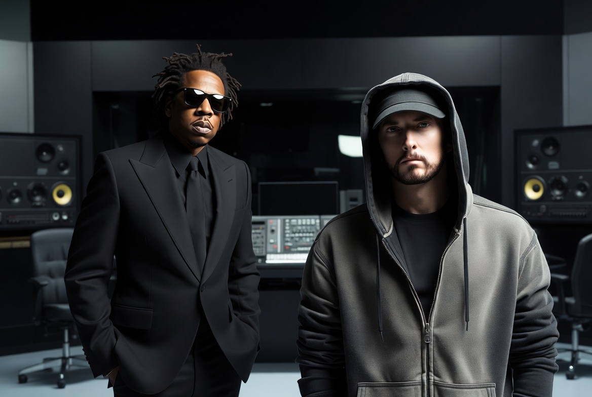 Jay-Z and Eminem reunite on Rakim-backed hip-hop album