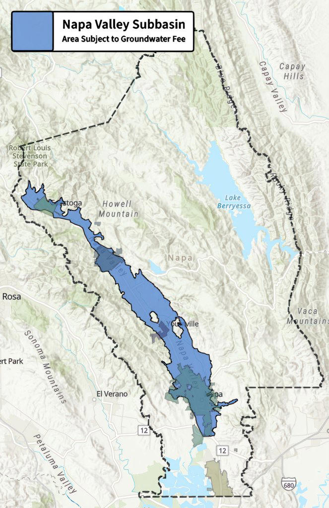 Thousands of Napa County property owners to pay new groundwater fee ...