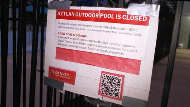 Denver city pool that was leaking more than 16,000 gallons of water per ...