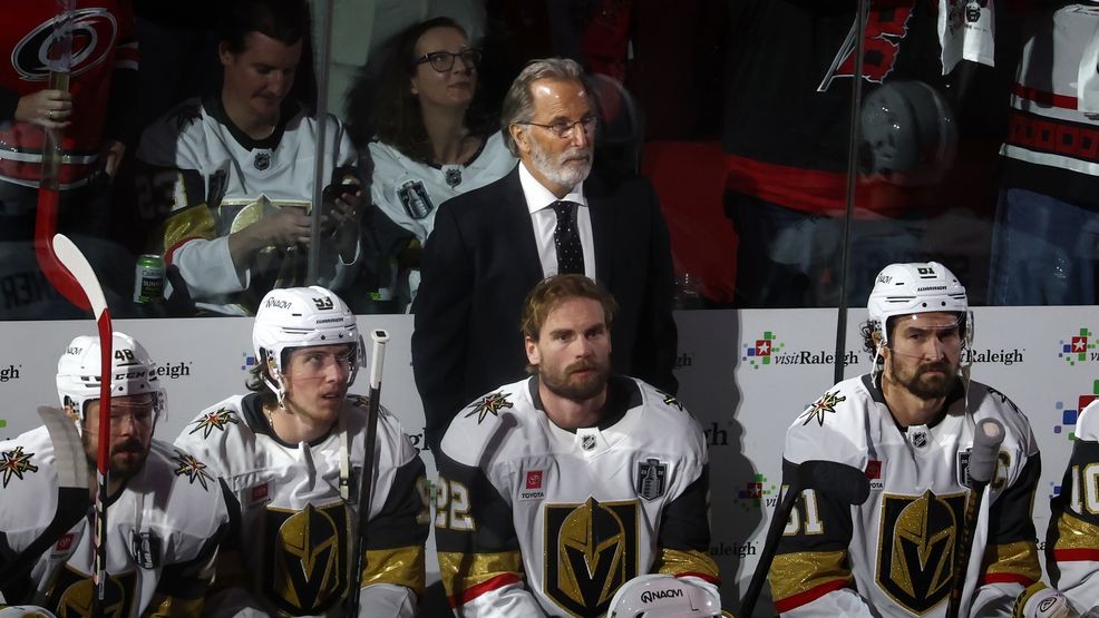 Carolina social media jabs Golden Knights' Tortorella for wardrobe decision