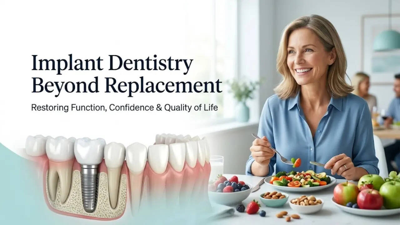 Implant dentistry beyond replacement: How it restores quality of life