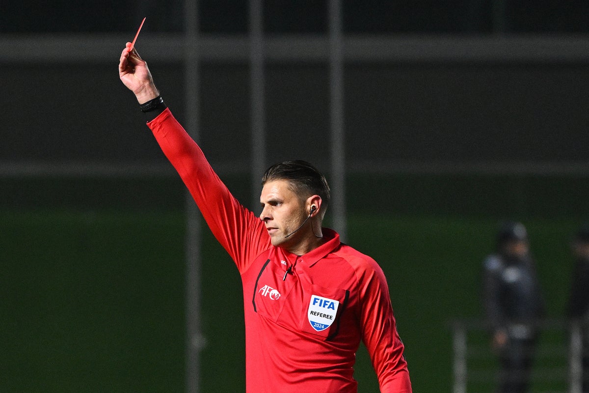 Calls to ban World Cup official over alleged white supremacist gesture