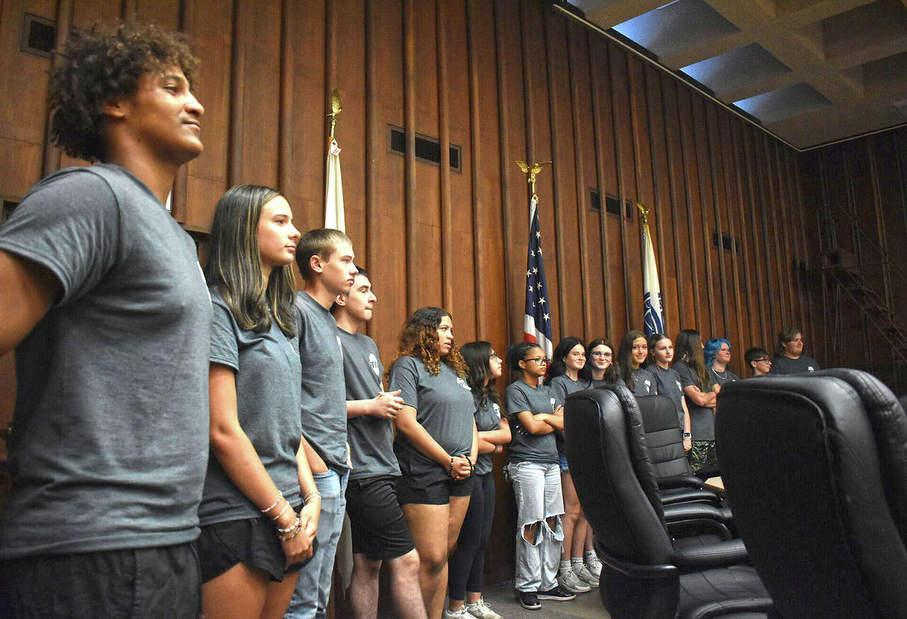 Program gives teens a look behind the scenes of law enforcement