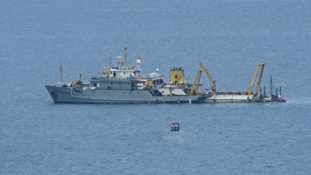 In photos Chinese maritime militia vessel spotted near Scarborough ...