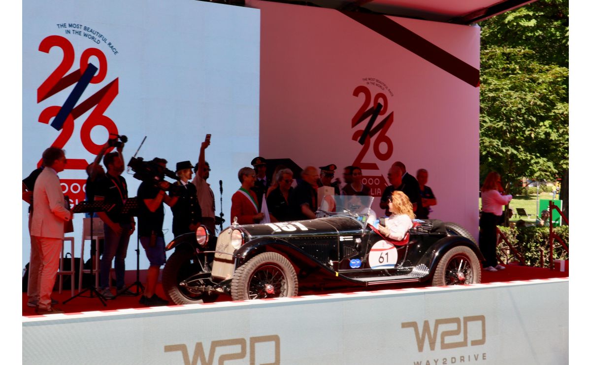 1000 Miglia 2026, vince ancora Alfa Romeo con la 6C 1750 Gran Sport