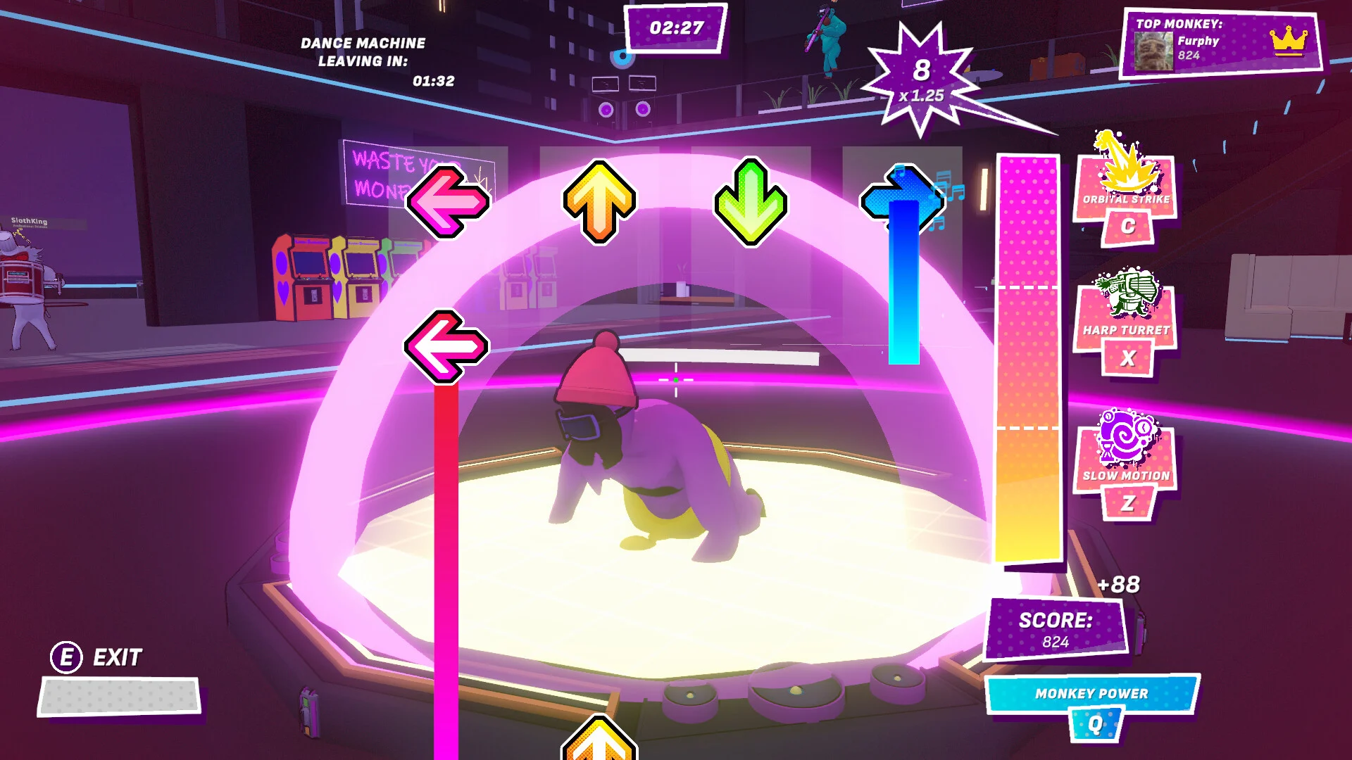 Gorilla Showdown é o party game australiano onde você é um gorila que ...