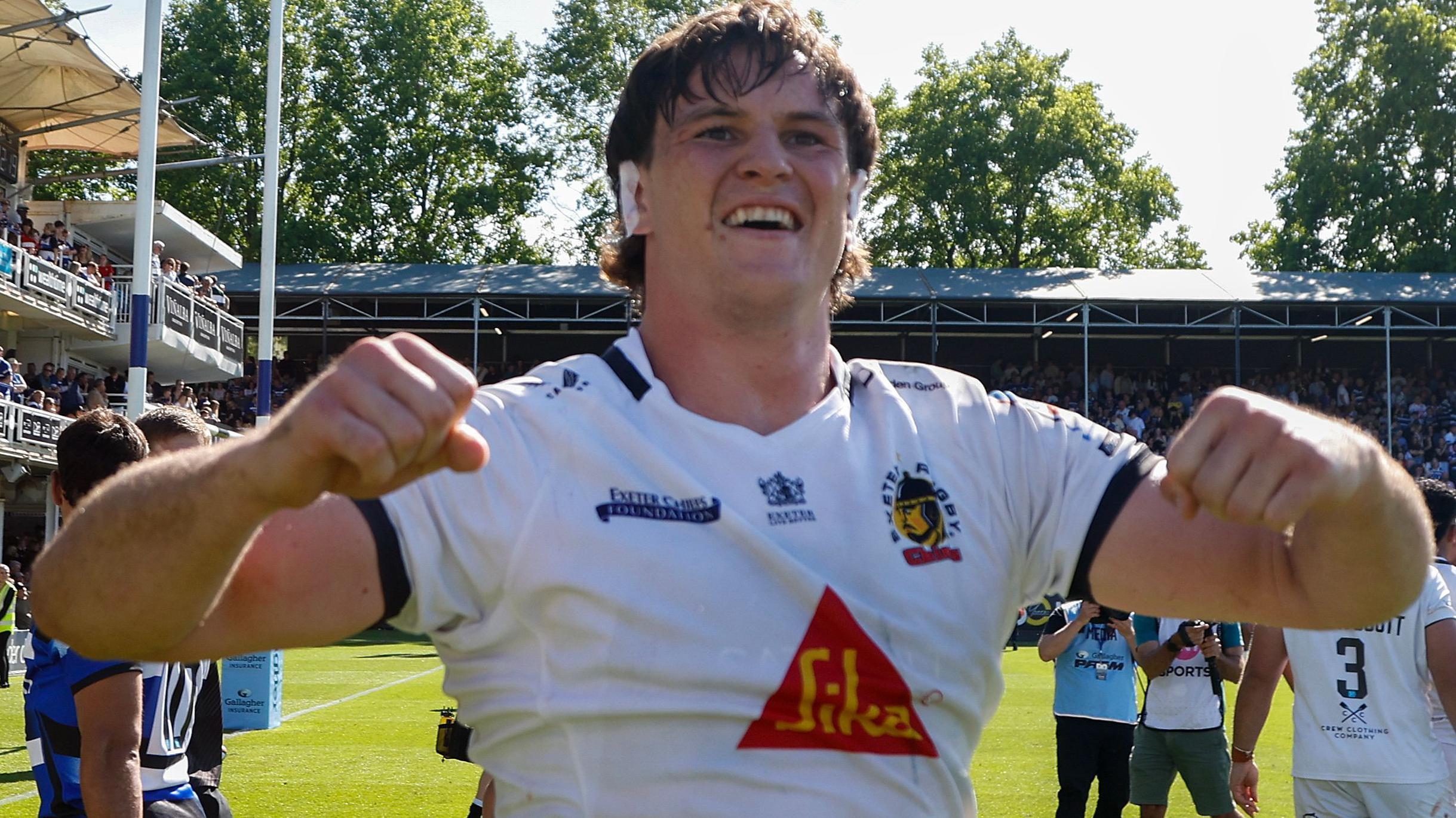 Exeter's play-off run forces Hooper 'to grow'