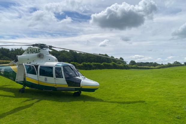 Great North Air Ambulance called to 12 incidents over weekend