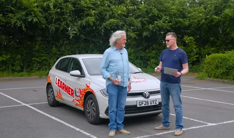 James May takes his first driving test since 1980 to see if he can ...