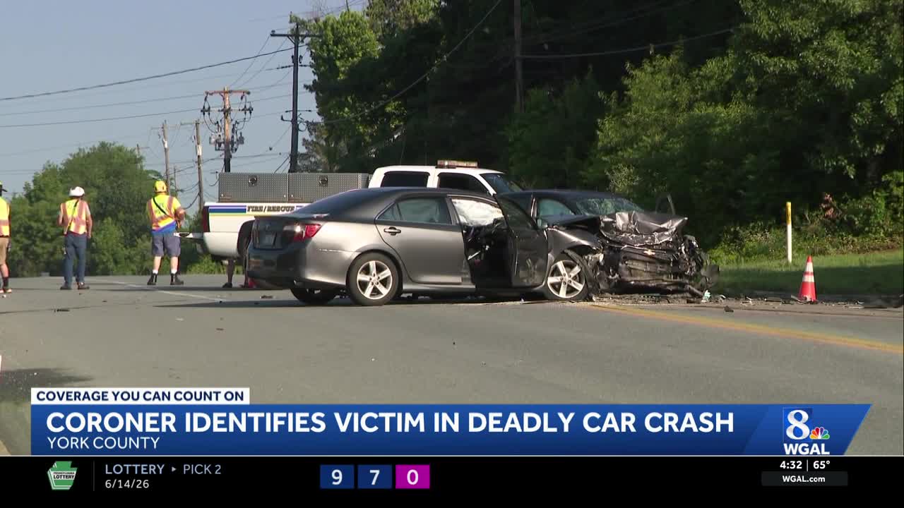 Coroner IDs victim killed in head-on crash in York County