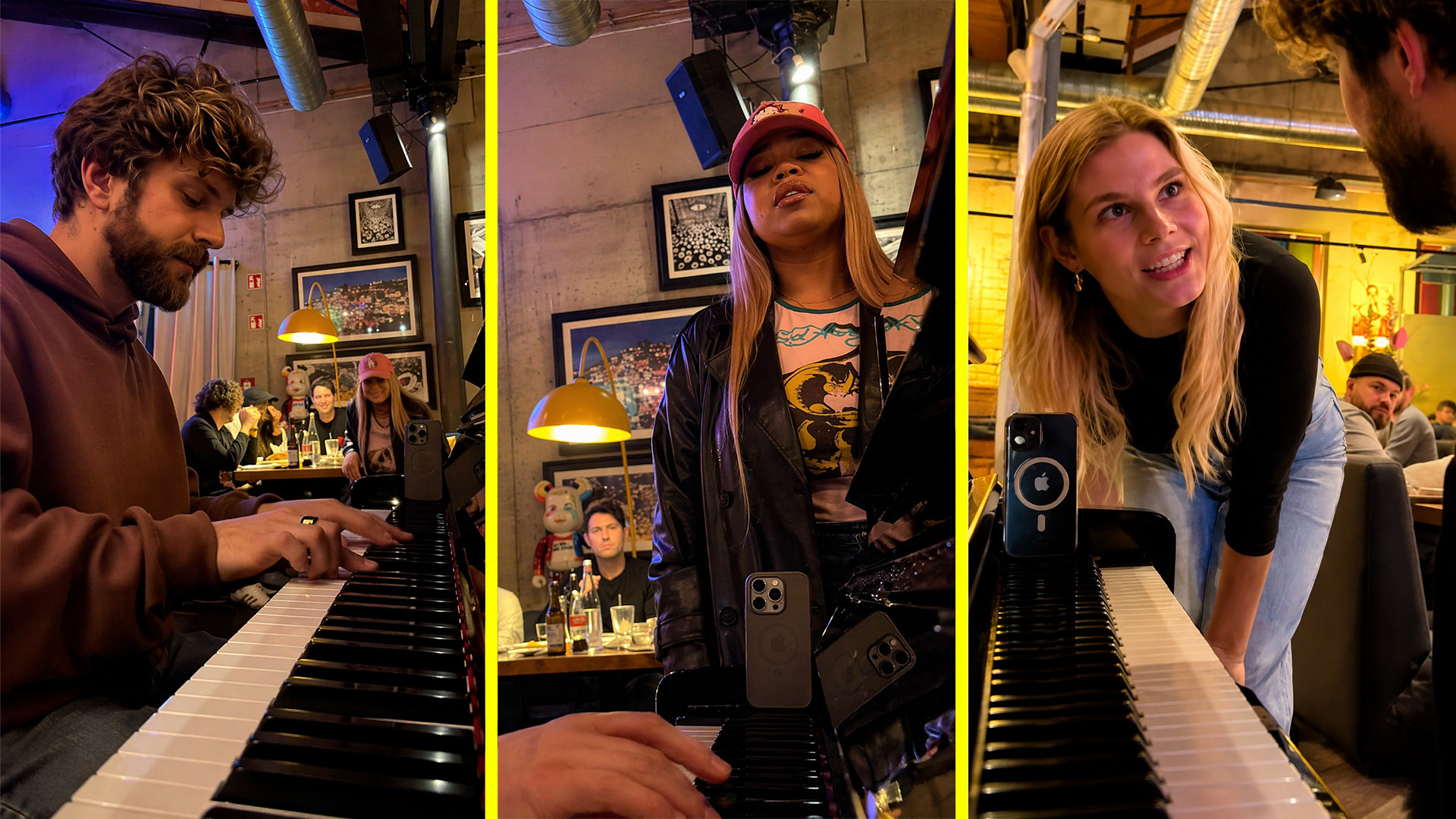 Zoe Wees joined my piano performance