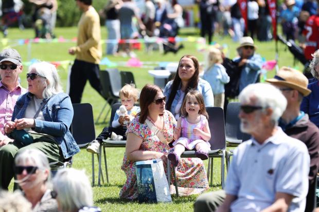 Crowds gathered for family-friendly fun day in Oxfordshire village