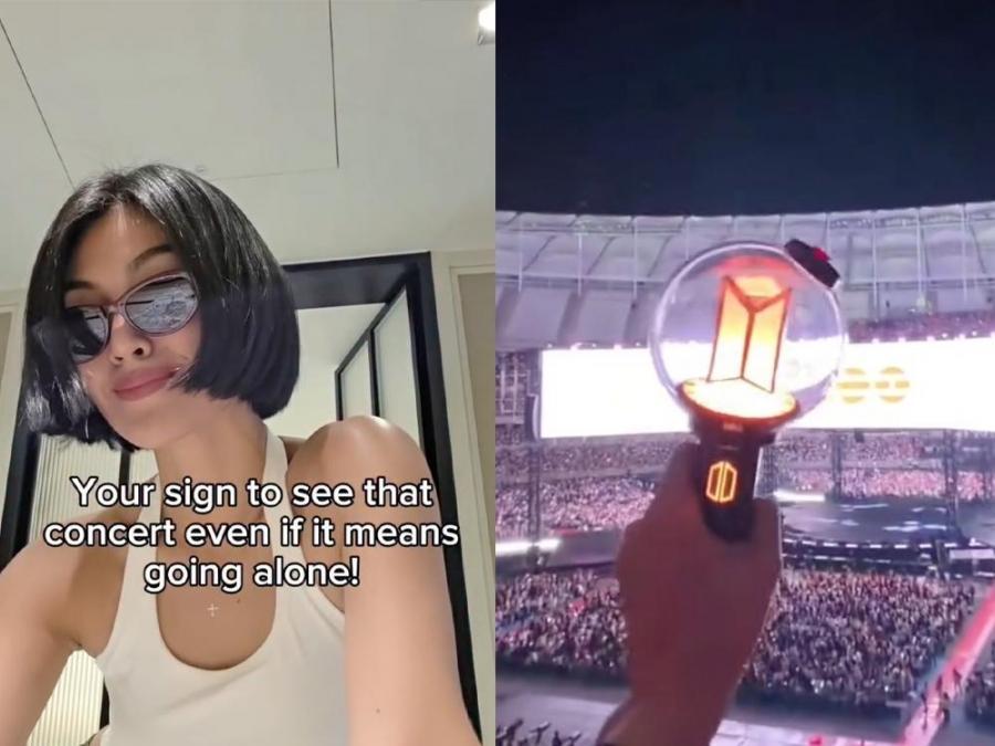 Winwyn Marquez is a happy fangirl at BTS's concert in Busan