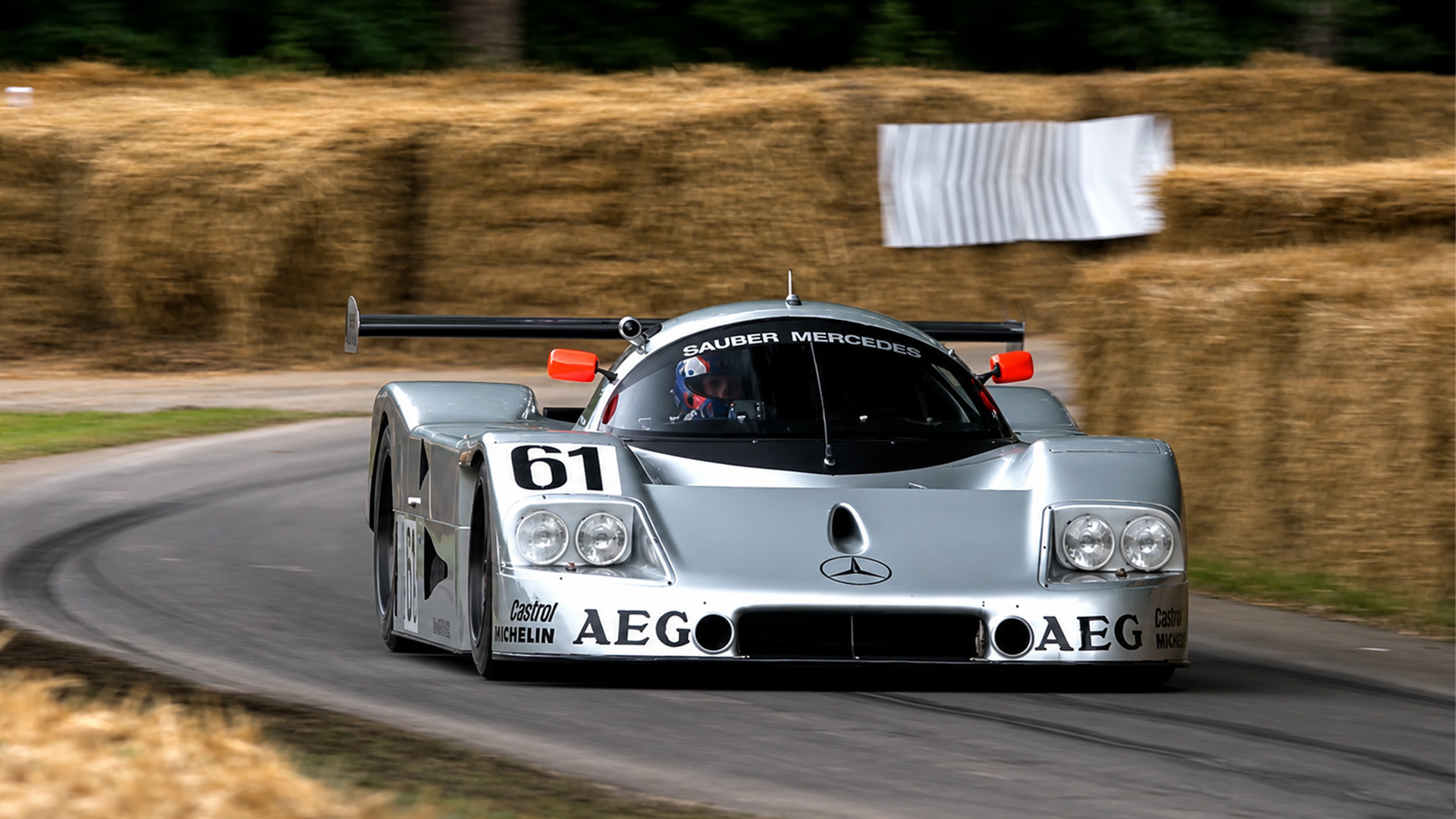 Michael Schumacher’s Sauber Mercedes C11 returns to circuit