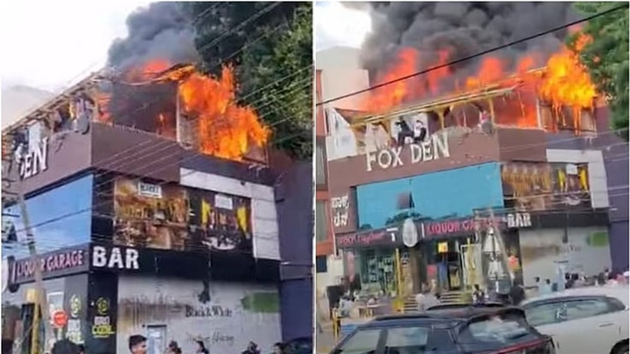 Mysuru pub fire: Two killed, several injured after suspected gas ...