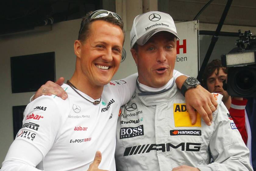 Michael Schumacher öccse összeházasodott 14 évvel fiatalabb párjával ...