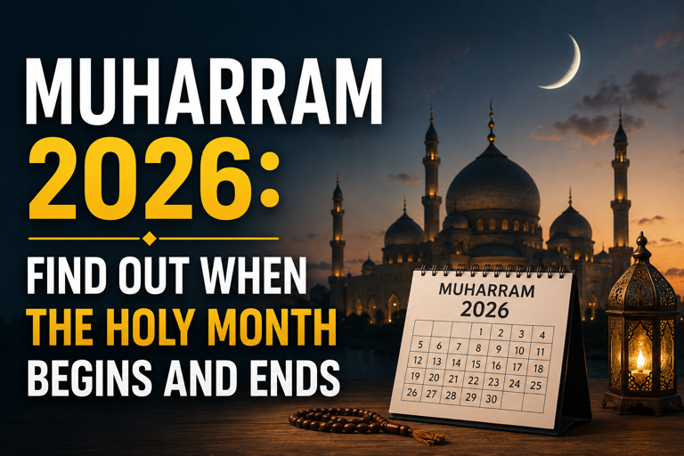 Muharram 2026 dates: When does the holy month begin and end? Check details