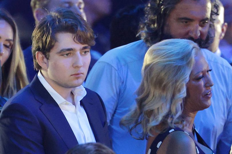 Barron Trump makes first public appearance in months and his face says ...