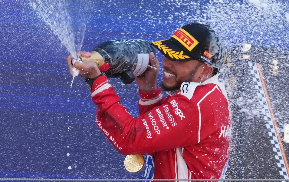 Hamilton seals first Ferrari win with strategic masterclass