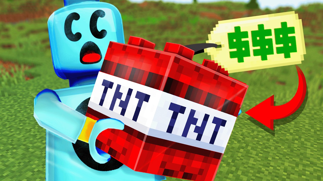 Buying one million LEGO TNT blocks to explode the world