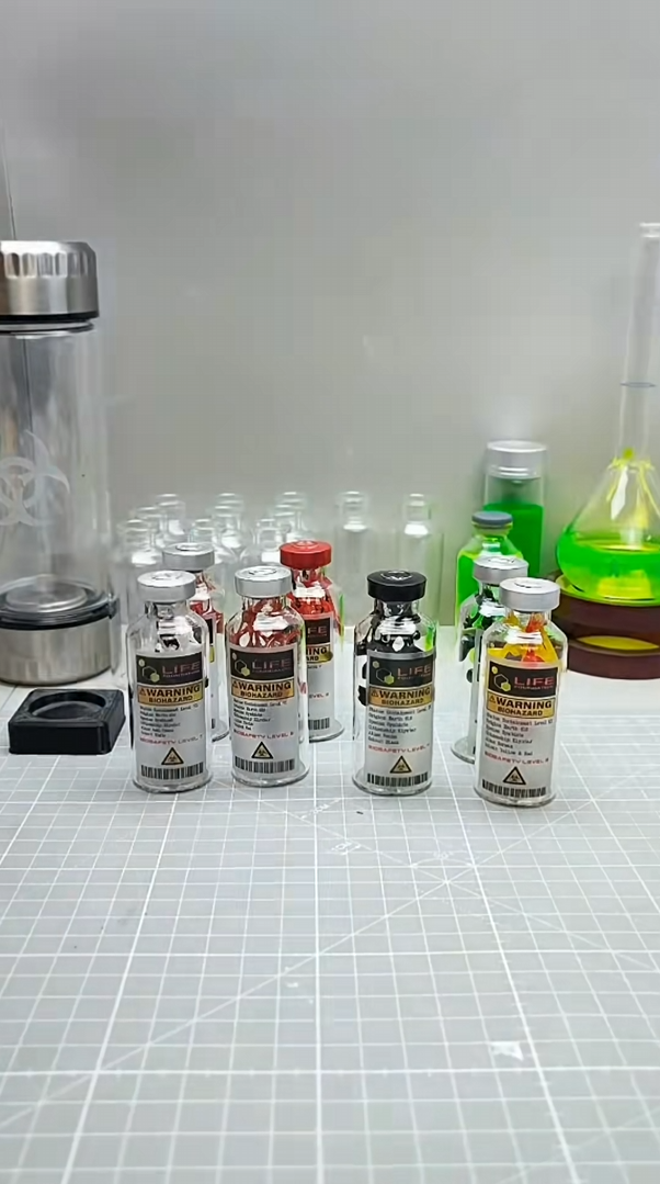 DIY viales 3D impresión creación de props personalizados
