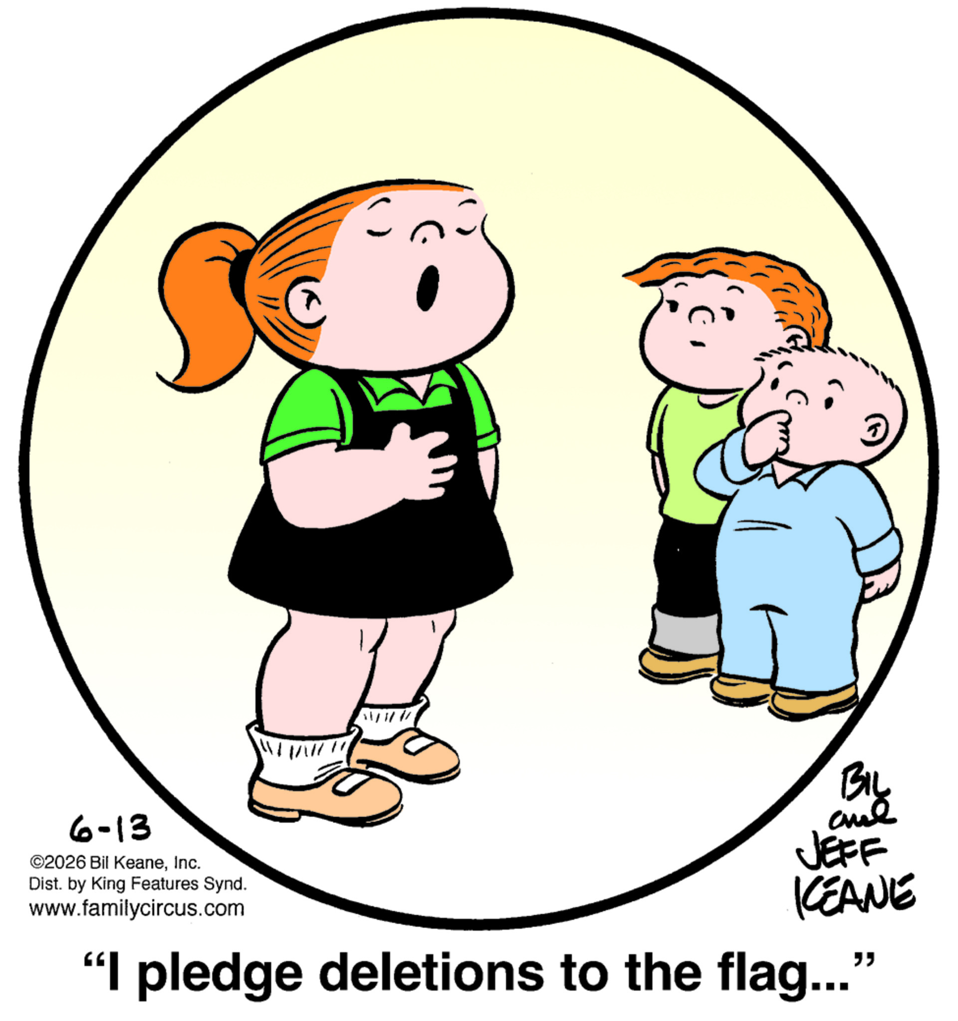 Family Circus by Bil and Jeff Keane