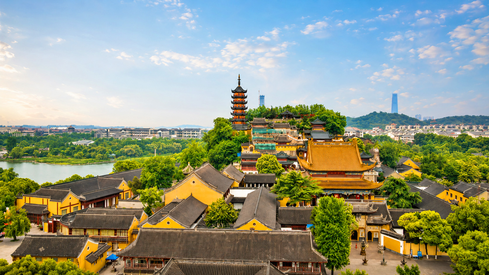Zhenjiang’s ancient temple that once stood in the middle of the Yangtze