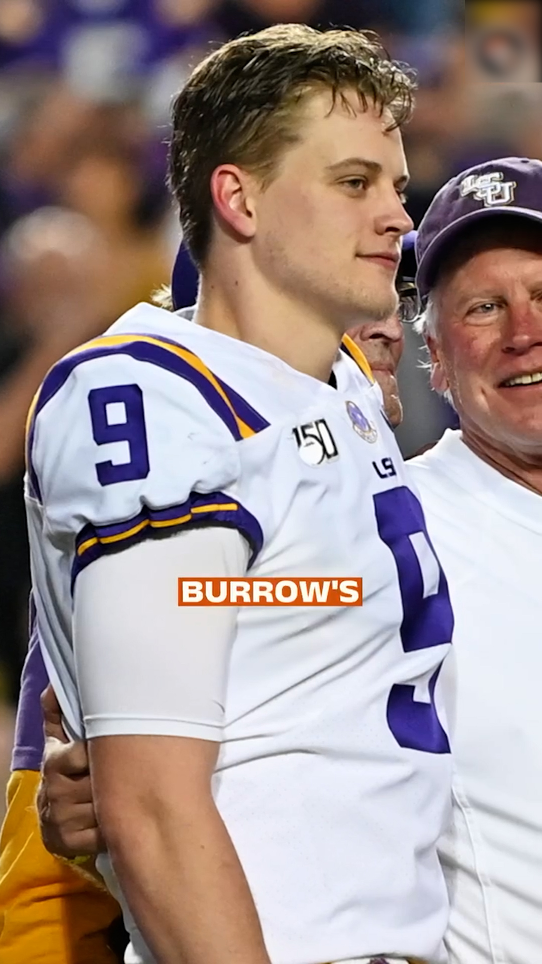 Joe Burrow addresses questions about his family background