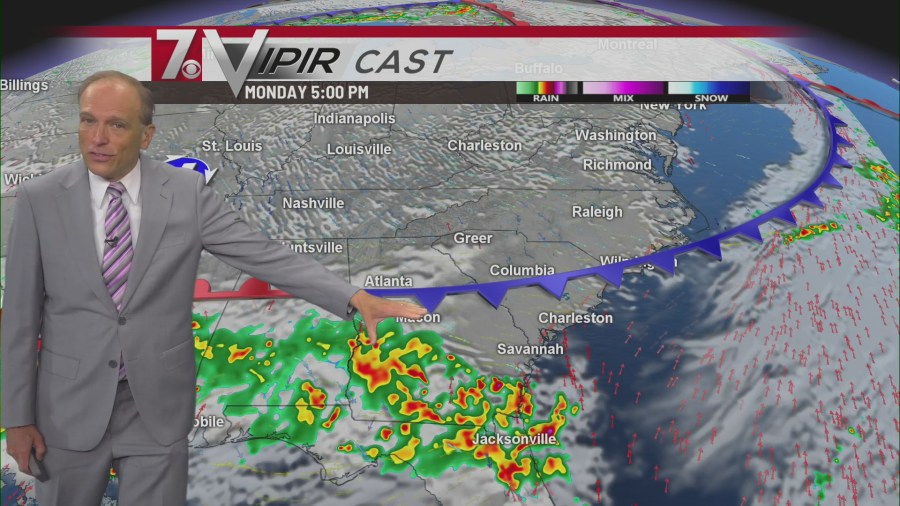 Warm Monday, cooler Tuesday ahead of late-week storm chances