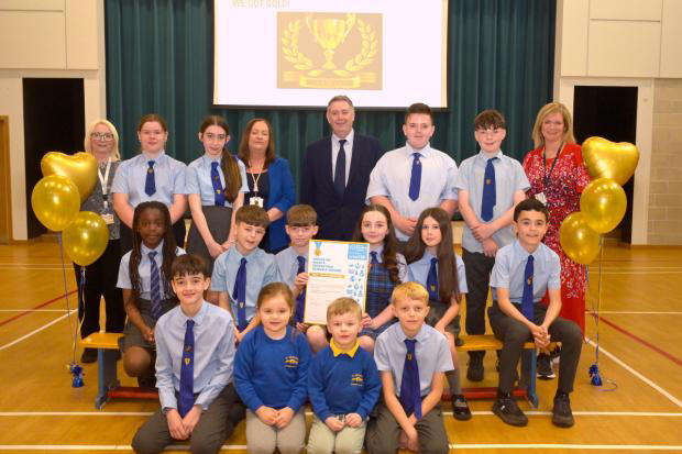 North Lanarkshire primary school receives national honour for its work