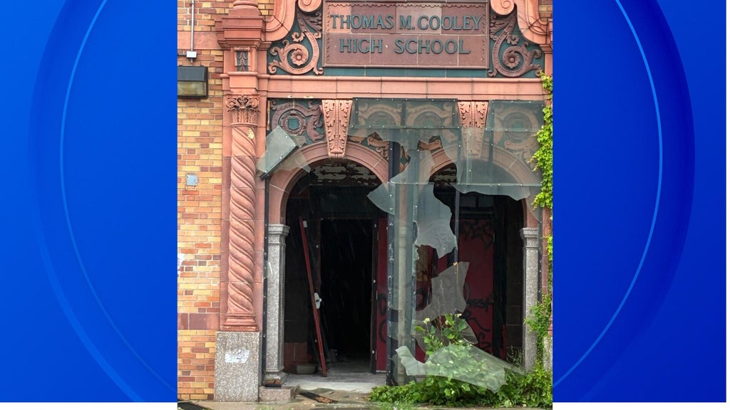 Vandals break into Detroit's former Cooley High School, district says
