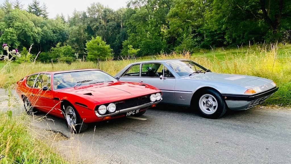 Inside a classic Ferrari grand touring machine