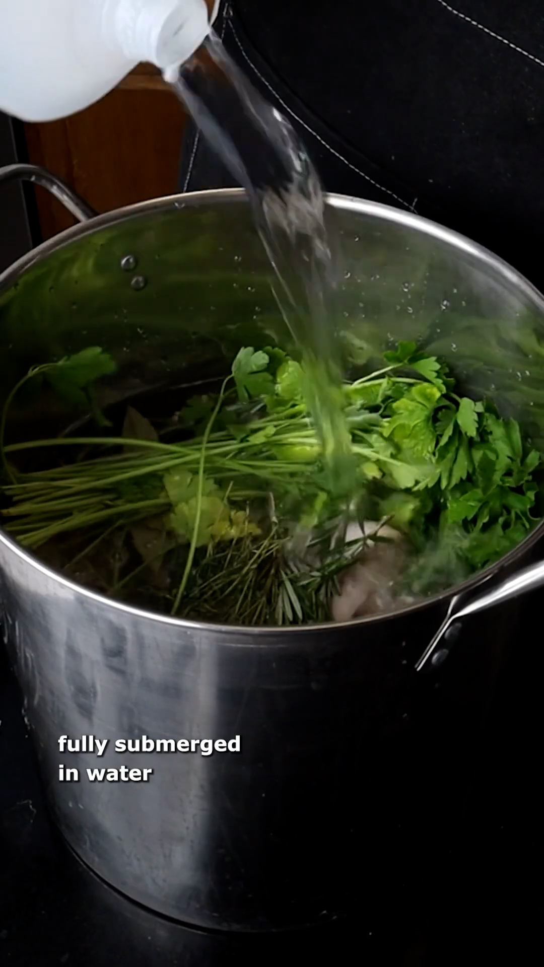 Superior homemade chicken stock