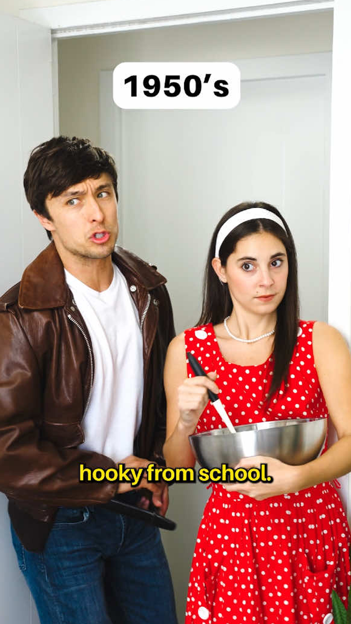 Parents from different eras clash in a funny family sketch