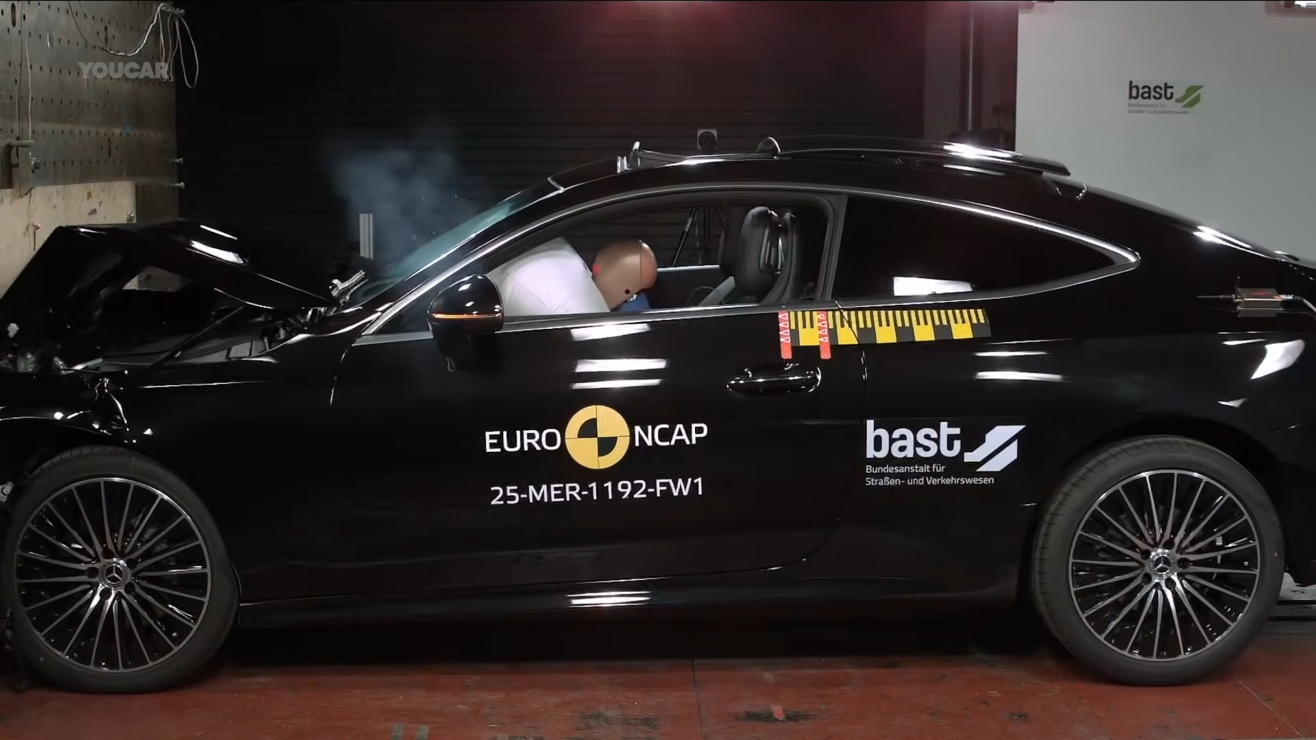 Watch this Mercedes crash test - the results will surprise you