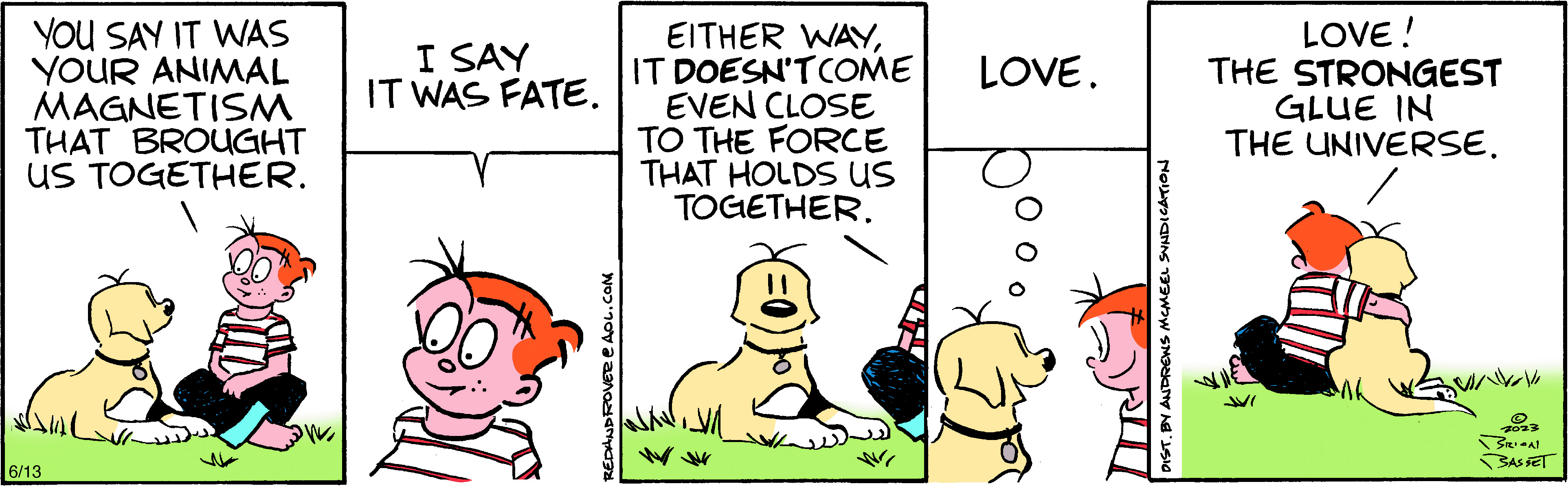 Red and Rover by Brian Basset
