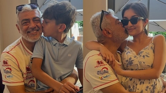 Shalini posts rare pictures of children enjoying 'daddy time' with ...