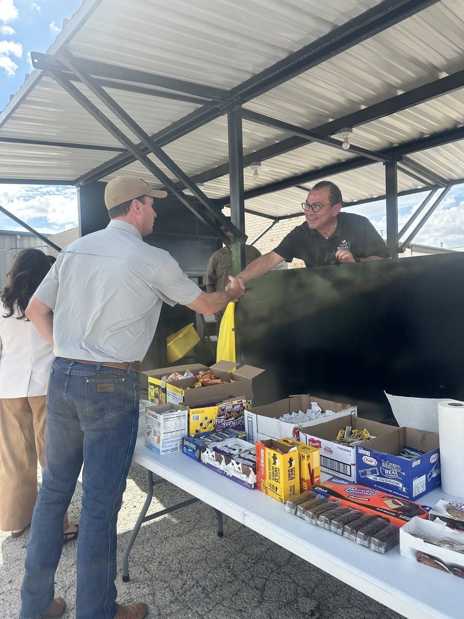 Congressman Pfluger visits Midland after mass shooting