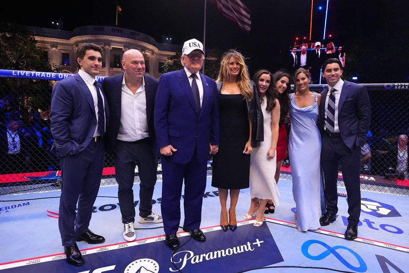 White House UFC fighters paid bonus by Trump family crypto firm