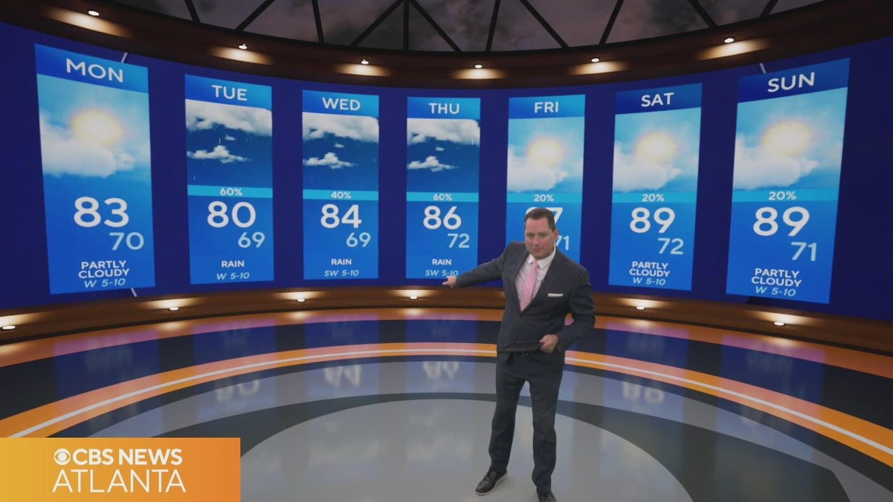 Metro Atlanta weather: Beautiful Monday gives way to showers, storms ...