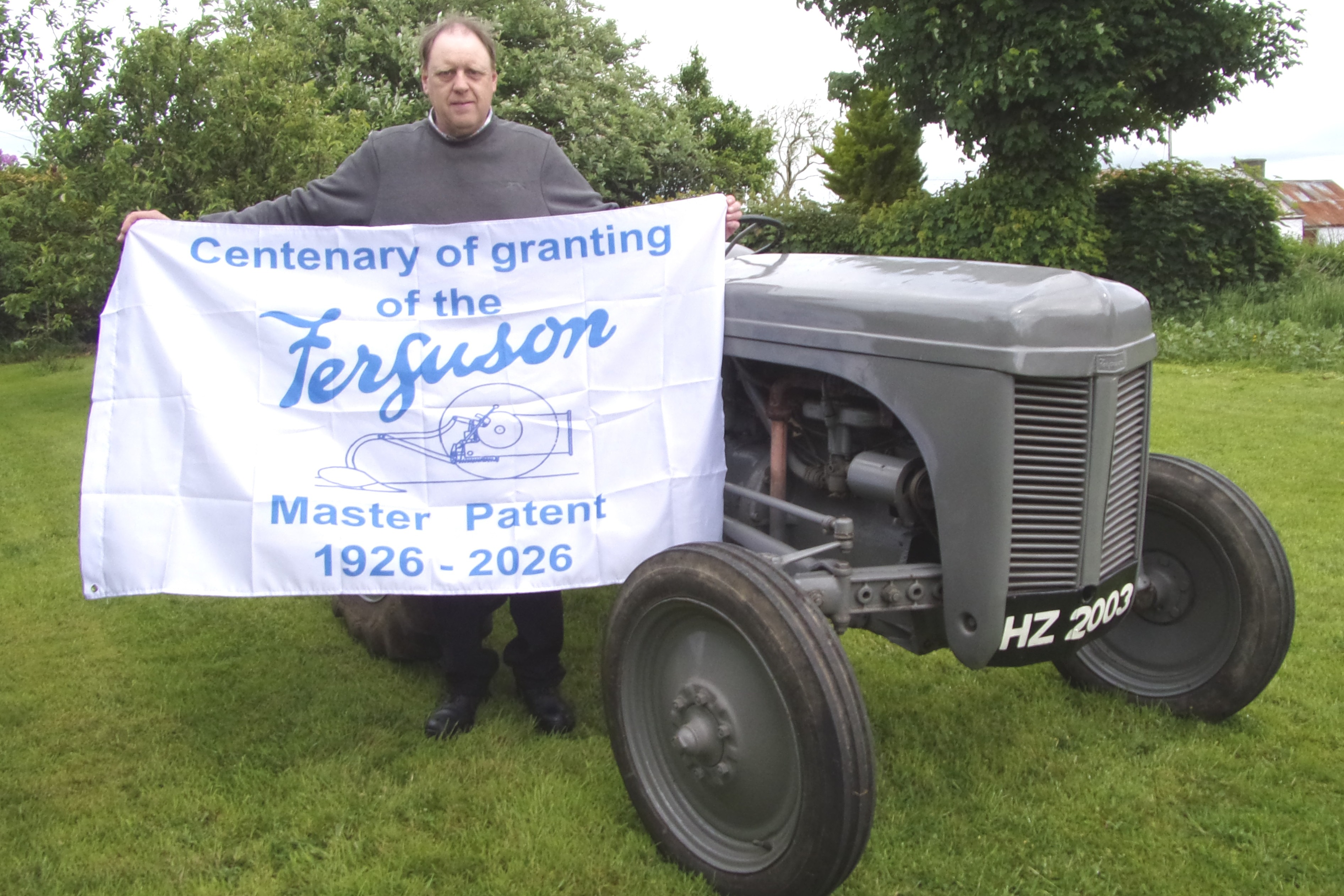 Centenary of the granting of the Ferguson master patent marked