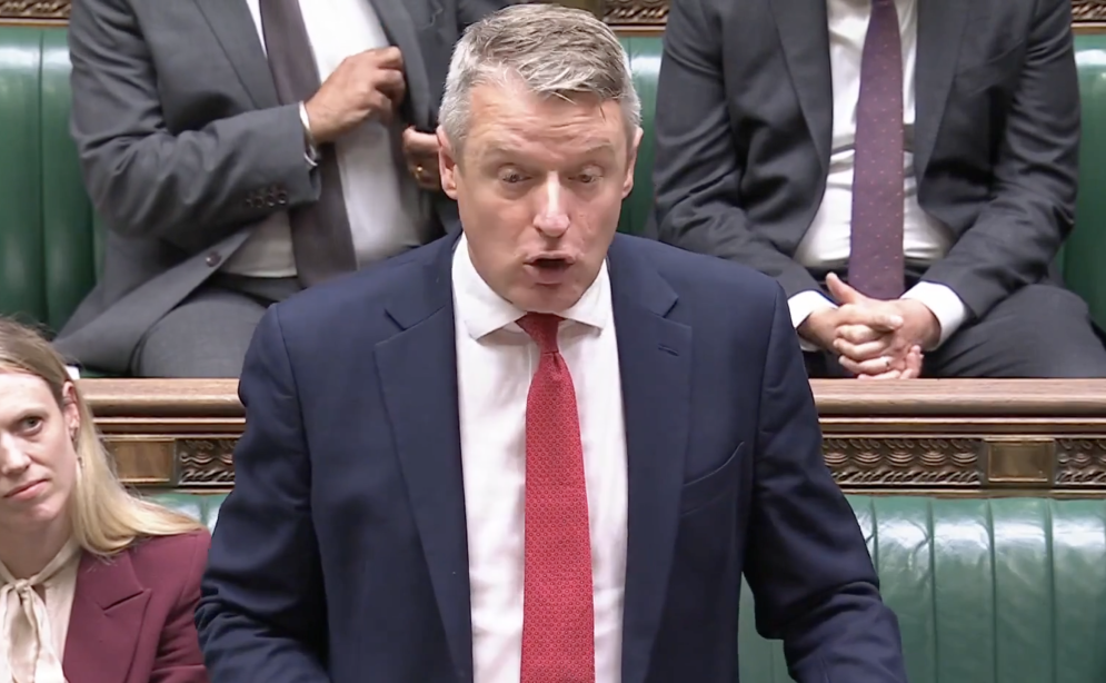 Watch: Remaining defence minister admonishes Starmer