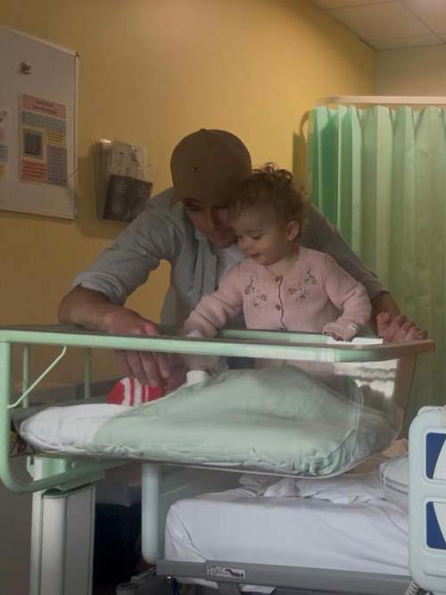 Son of Grand National hero welcomes second child