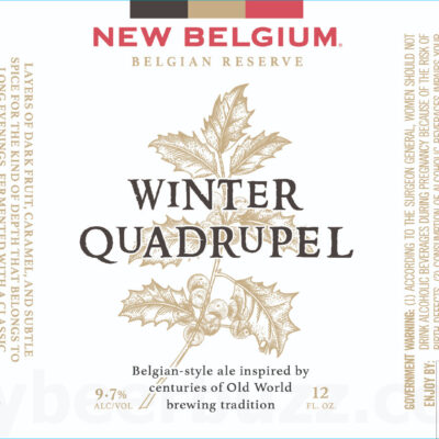 New Belgium adding Belgian Reserve Winter Quadrupel