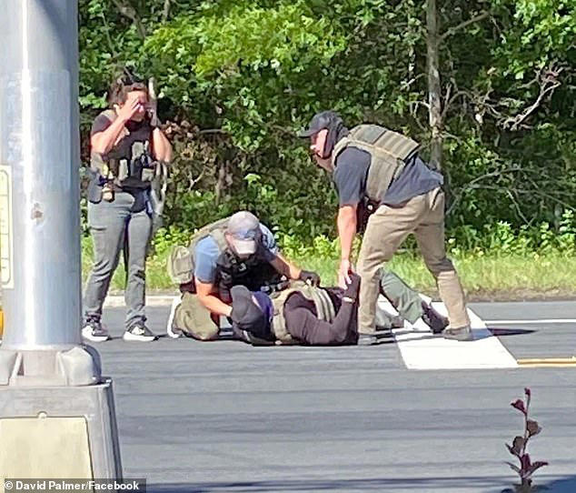 Car rams into ICE agent and flees as gunshots are fired in wild New ...