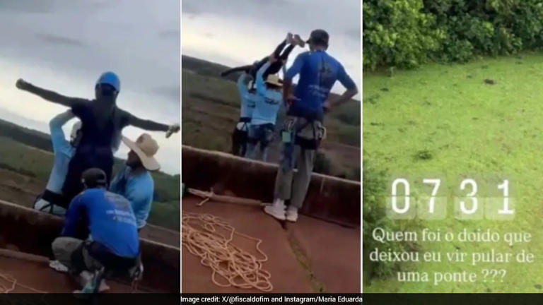 Woman, 21, dies in bungee jump accident in Brazil, her last social ...