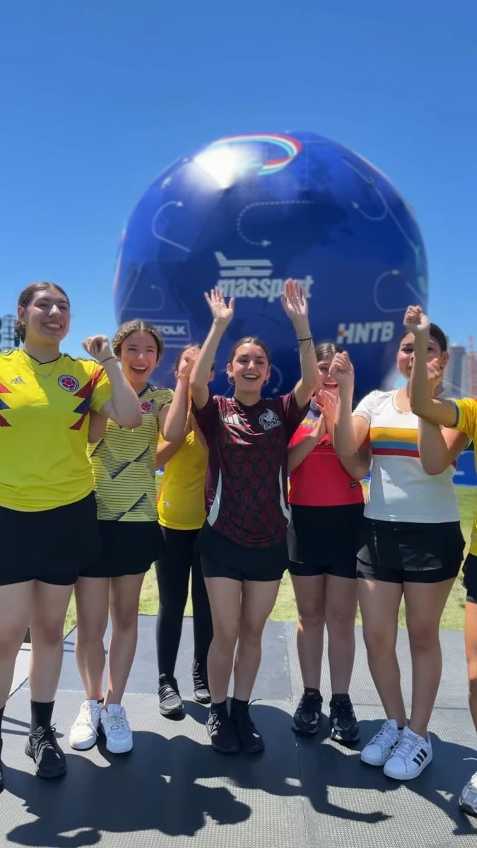 World's largest soccer ball on display in Massachusetts